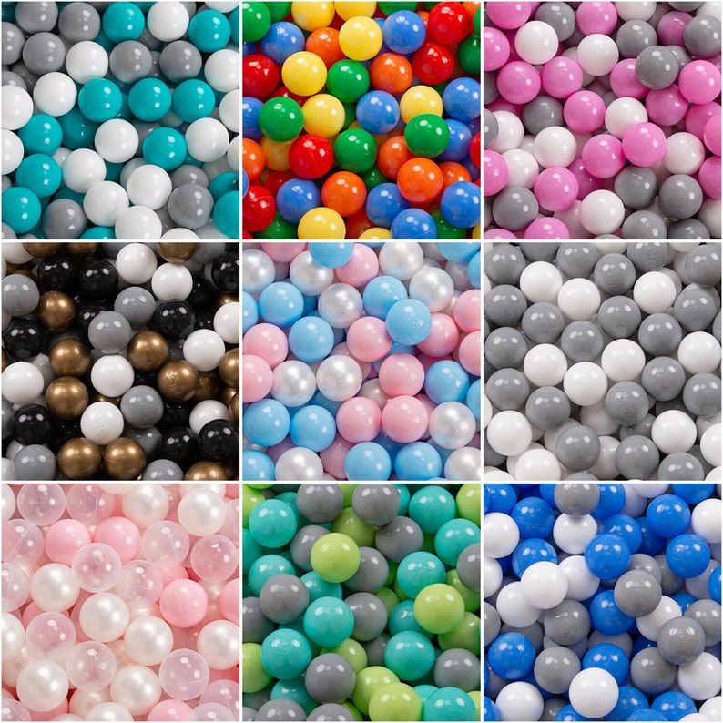Pvc Square Ball Pool Ball Pit Kids Baby Soft Play Foam Eco and - Etsy UK