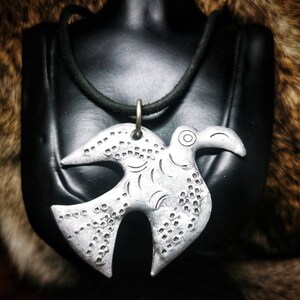 Viking Raven Talisman, Viking Amulet, Norse Artefact, Odins Ravens ...