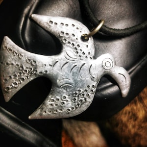 Viking Raven Talisman, Viking Amulet, Norse Artefact, Odins Ravens ...