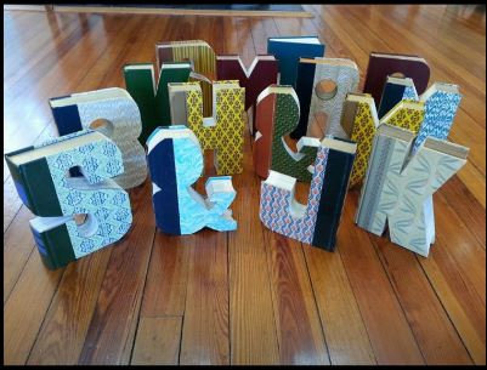 Book Letters Readers Digest Letter Book Personalized Gift - Etsy