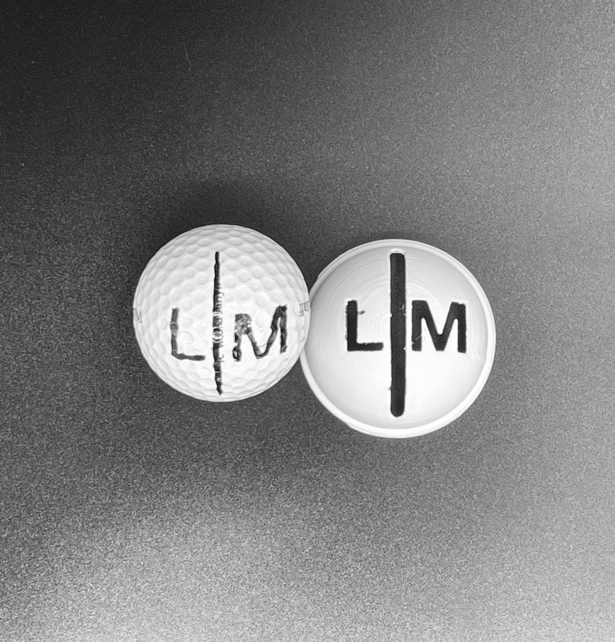 Custom Golf Ball Marker Stencil Personalized Golf Ball Marker - Etsy