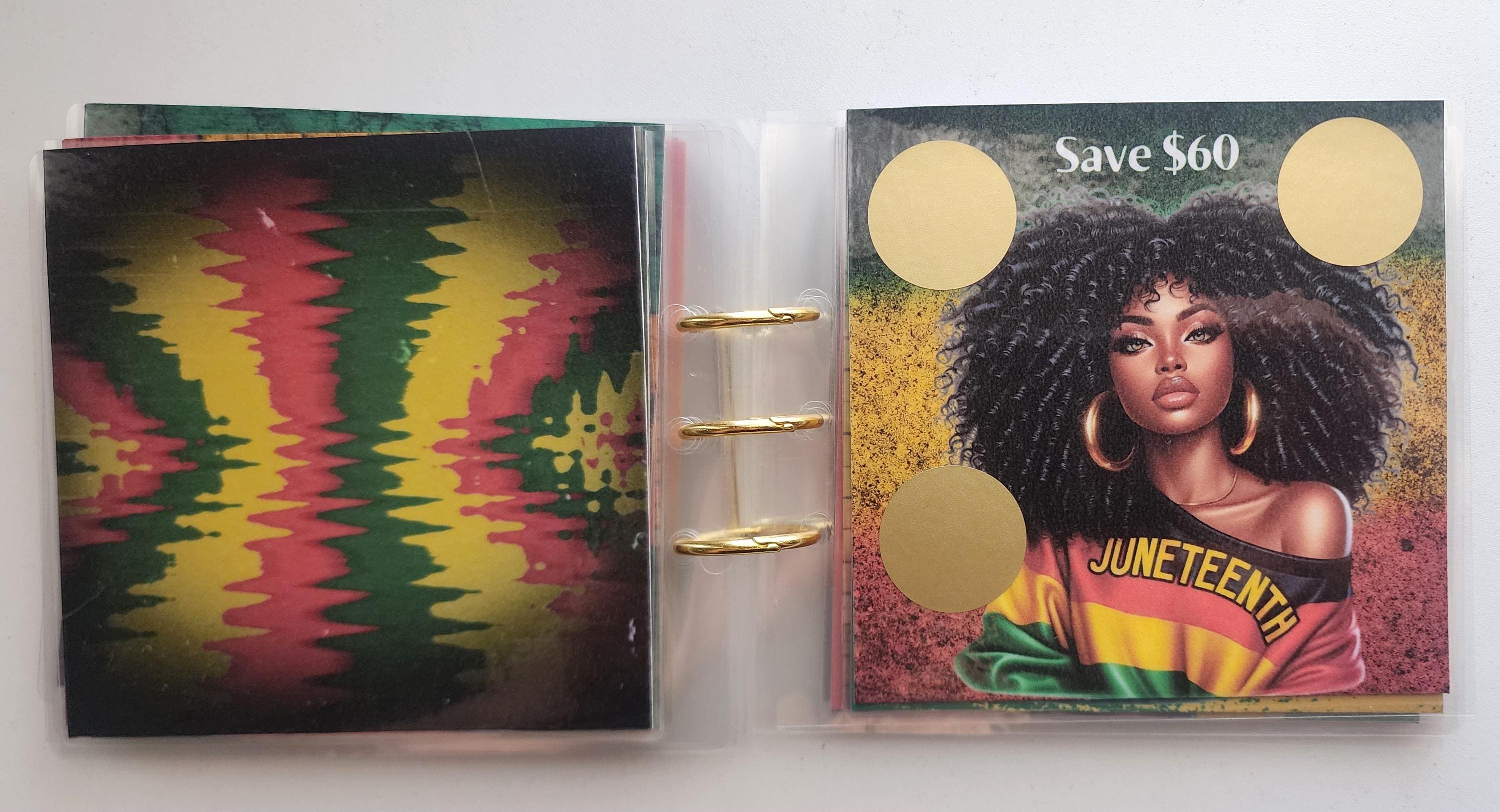 Juneteenth Savings Challenge Mini Book - Etsy