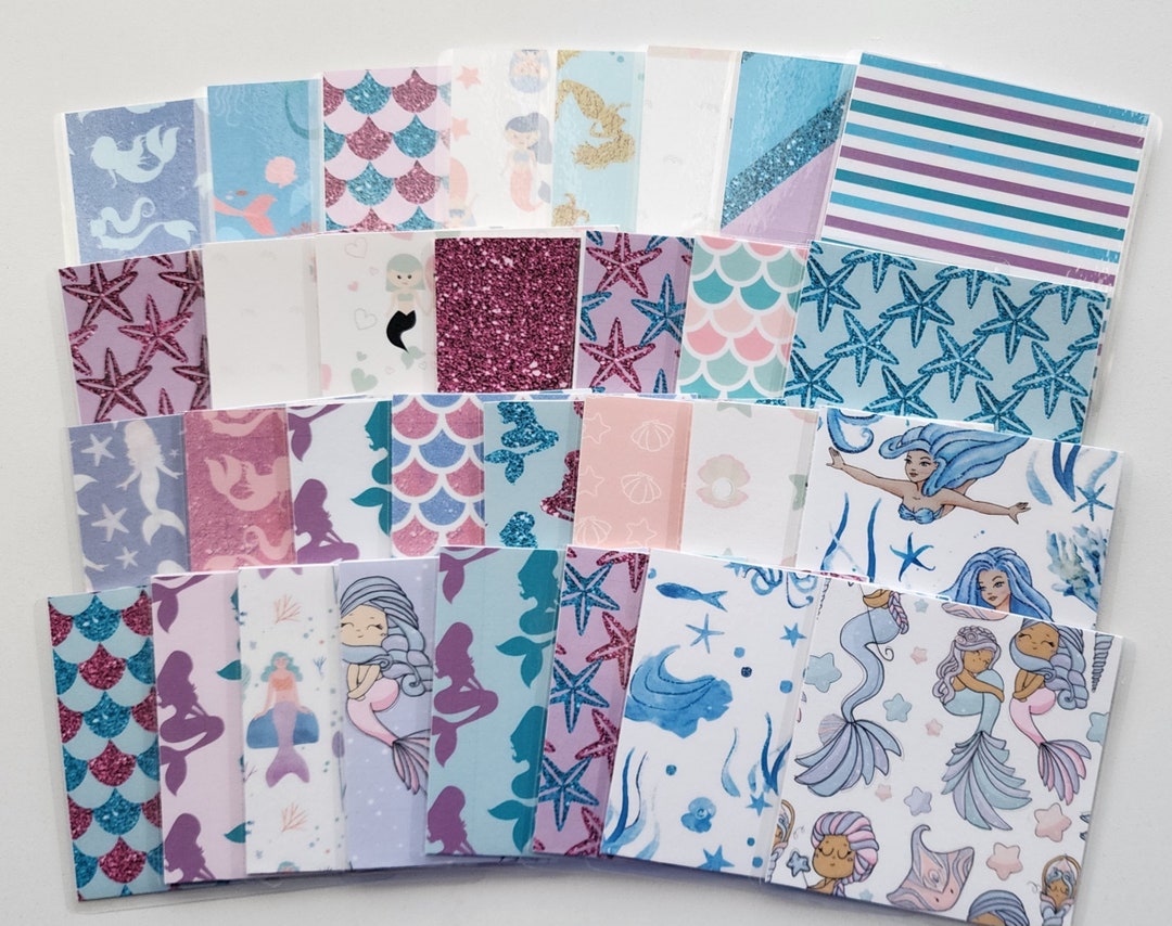 100 Envelope Challenge Mermaids Galore - Etsy