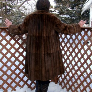 Vintage-fabulous Ladies Full-length Mink Coat. Perfect. - Etsy