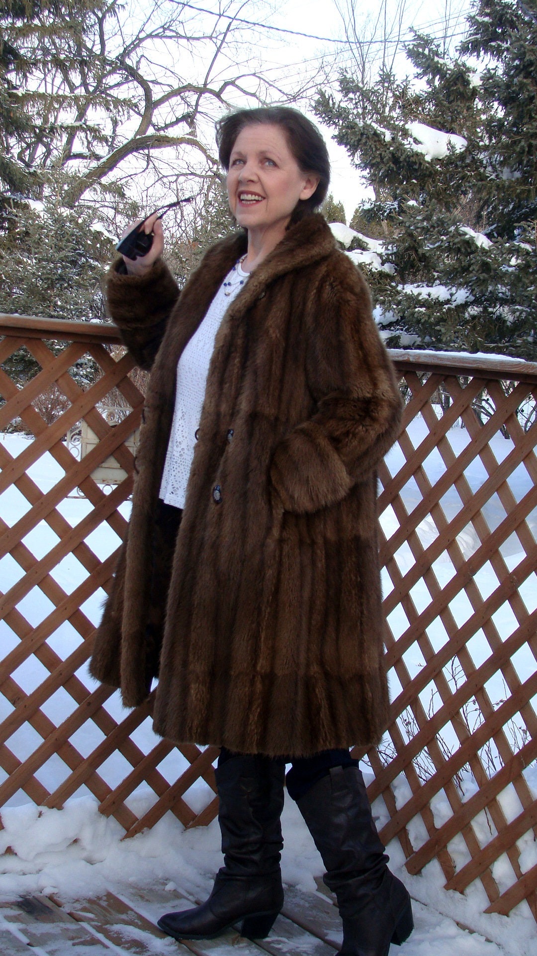 Vintage-fabulous Ladies Full-length Mink Coat. Perfect. - Etsy