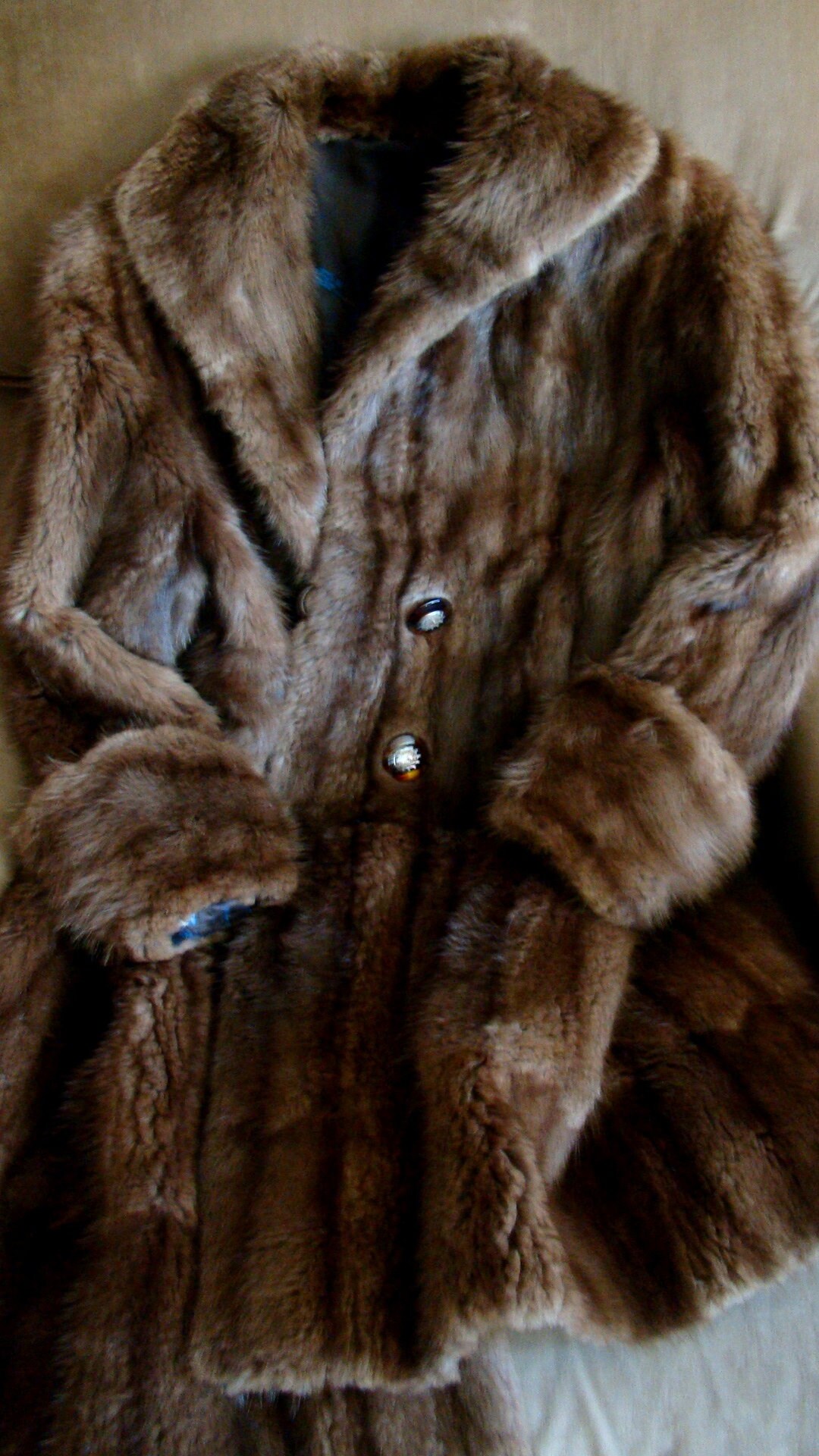 Vintage-fabulous Ladies Full-length Mink Coat. Perfect. - Etsy