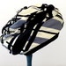 1950's Vintage Satin Beret / Midcentury Vintage Black , Grey, White ...