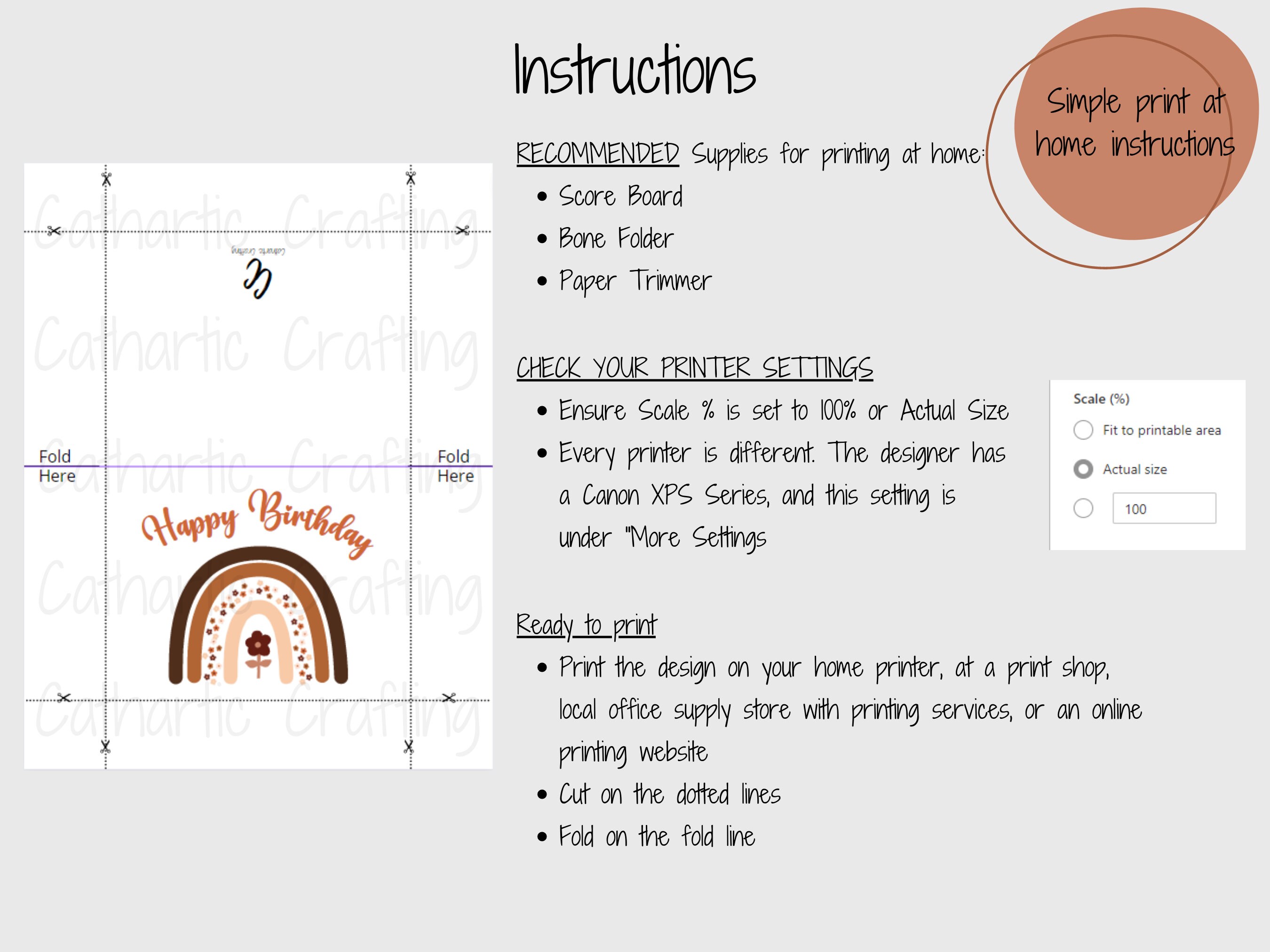 Boho Birthday Card Boho Rainbow Blank Birthday Card - Etsy