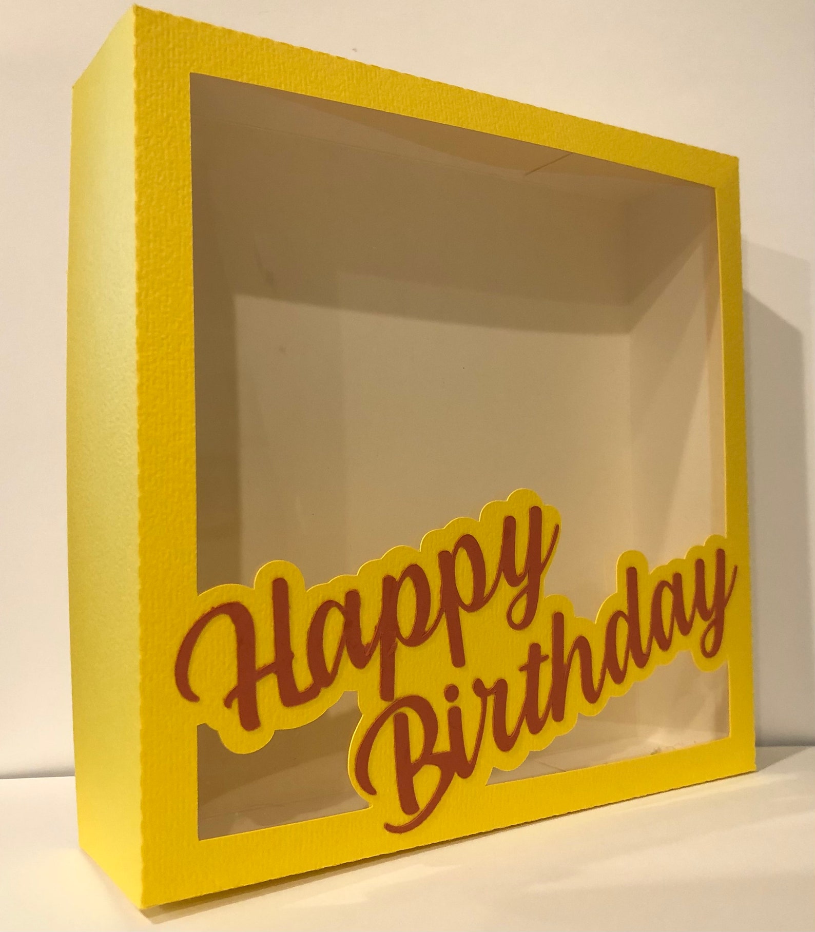 Happy Birthday Gift Box SVG - Etsy