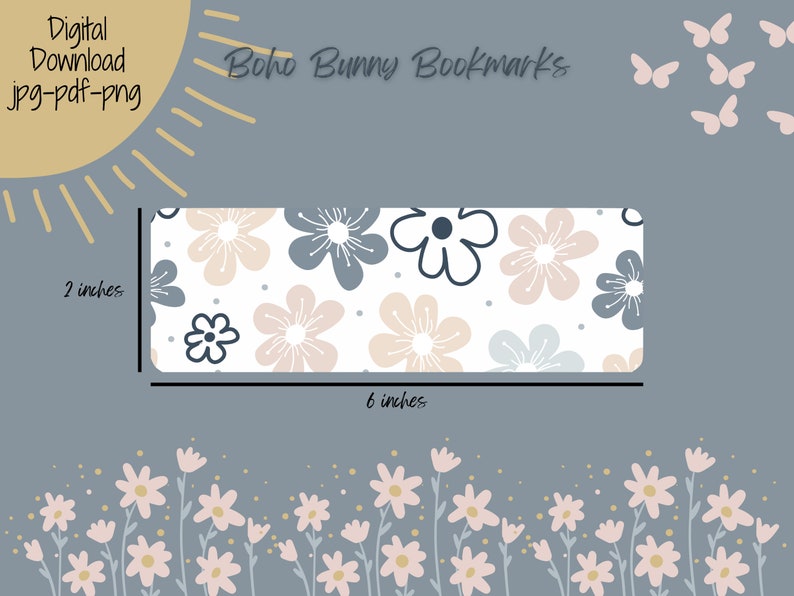 Printable Bookmarks for Kids Boho Bookmarks Printable - Etsy