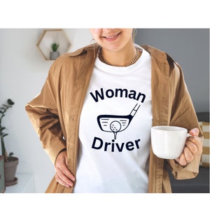 Woman Driver Golf SVG, Lady Golfer SVG, Woman Golfing Digital File ...