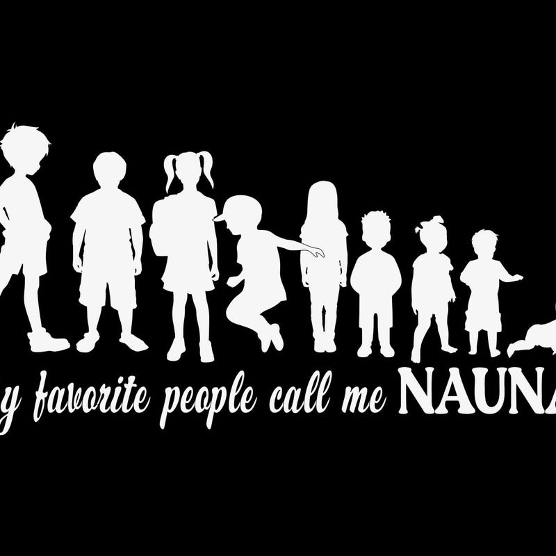 Custom Grand Kids Decals - Etsy