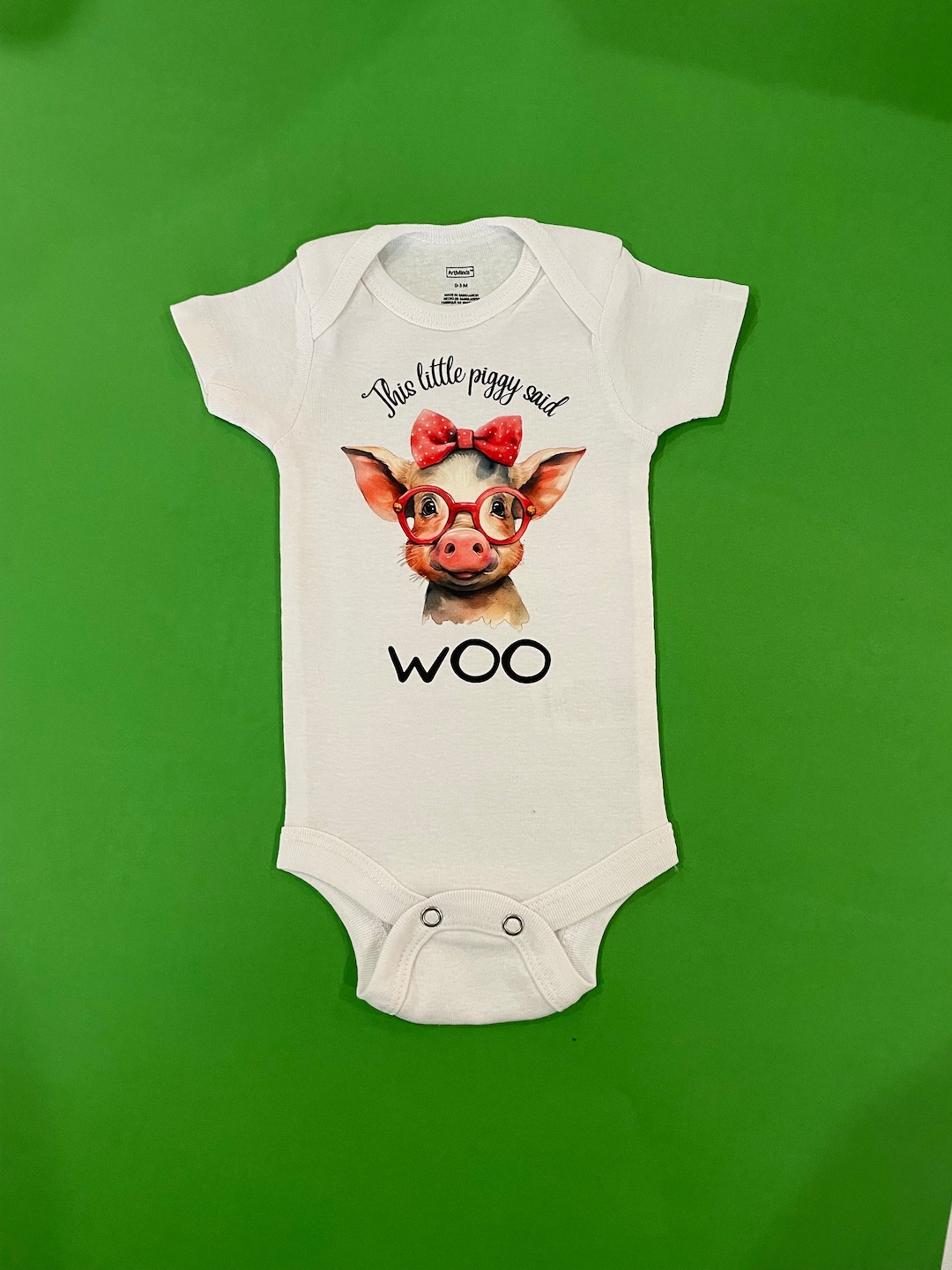 Woo Pig Razorback Baby Body Shirt Onesie®, Arkansas Hog Lover One Piece ...