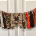 Camo Deer Rag and Ribbon Banner, Camo High Chair Decor, Realtree ...