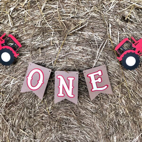Red Tractor Birthday - Etsy