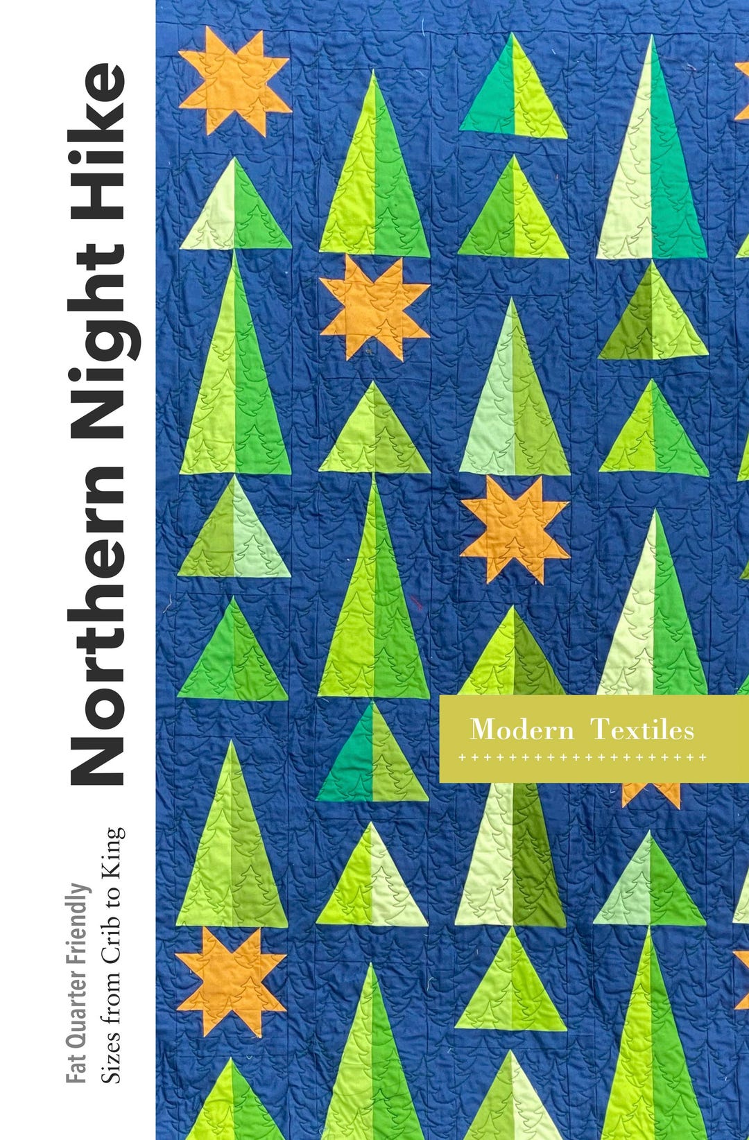 Northern Night Hike PDF Quilt Pattern/ Tree Quilt Pattern/ Modern Quilt ...