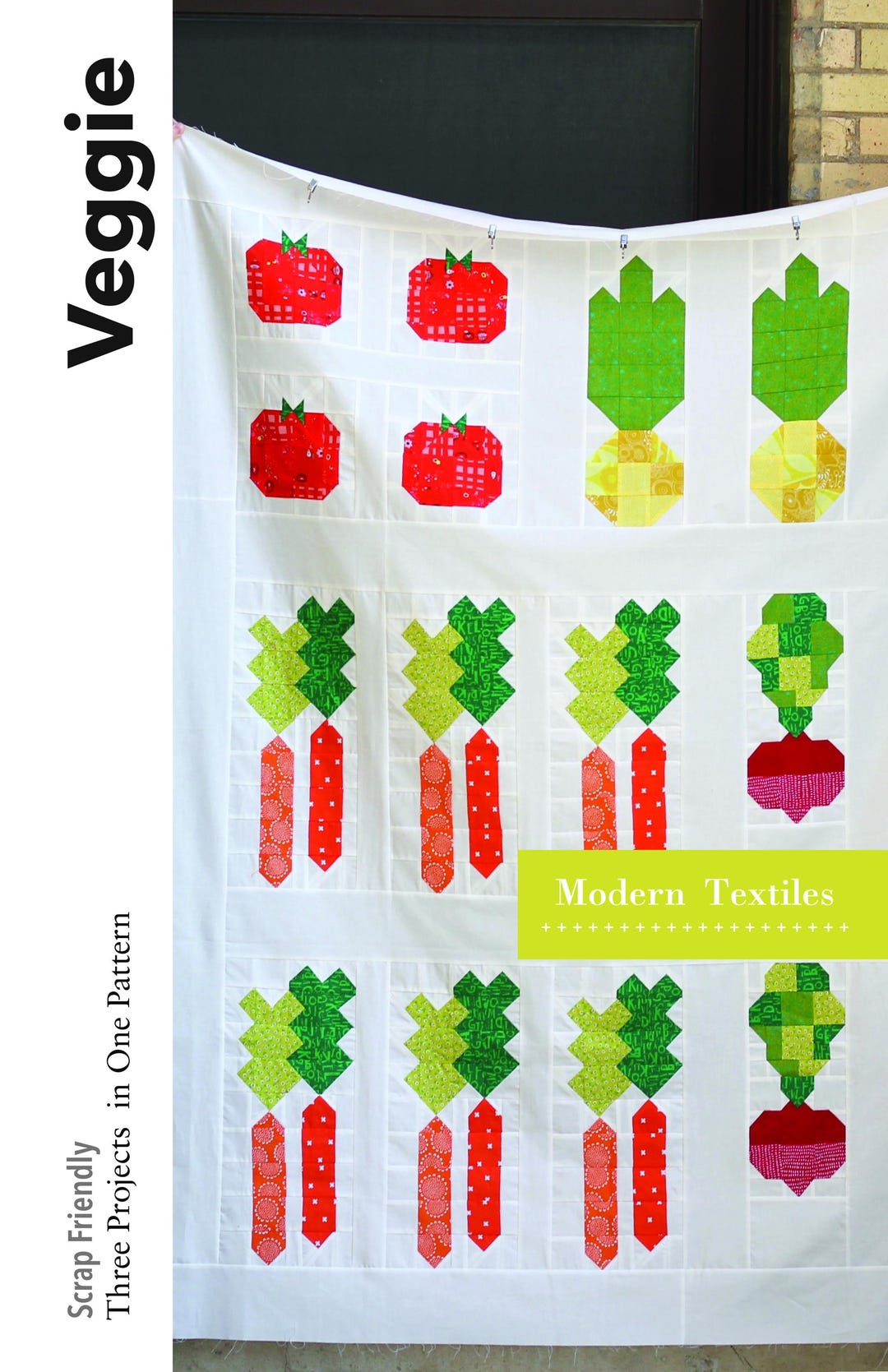 Veggie PDF Quilt Pattern/ Harvest Quilt Pattern/modern Quilt Pattern ...