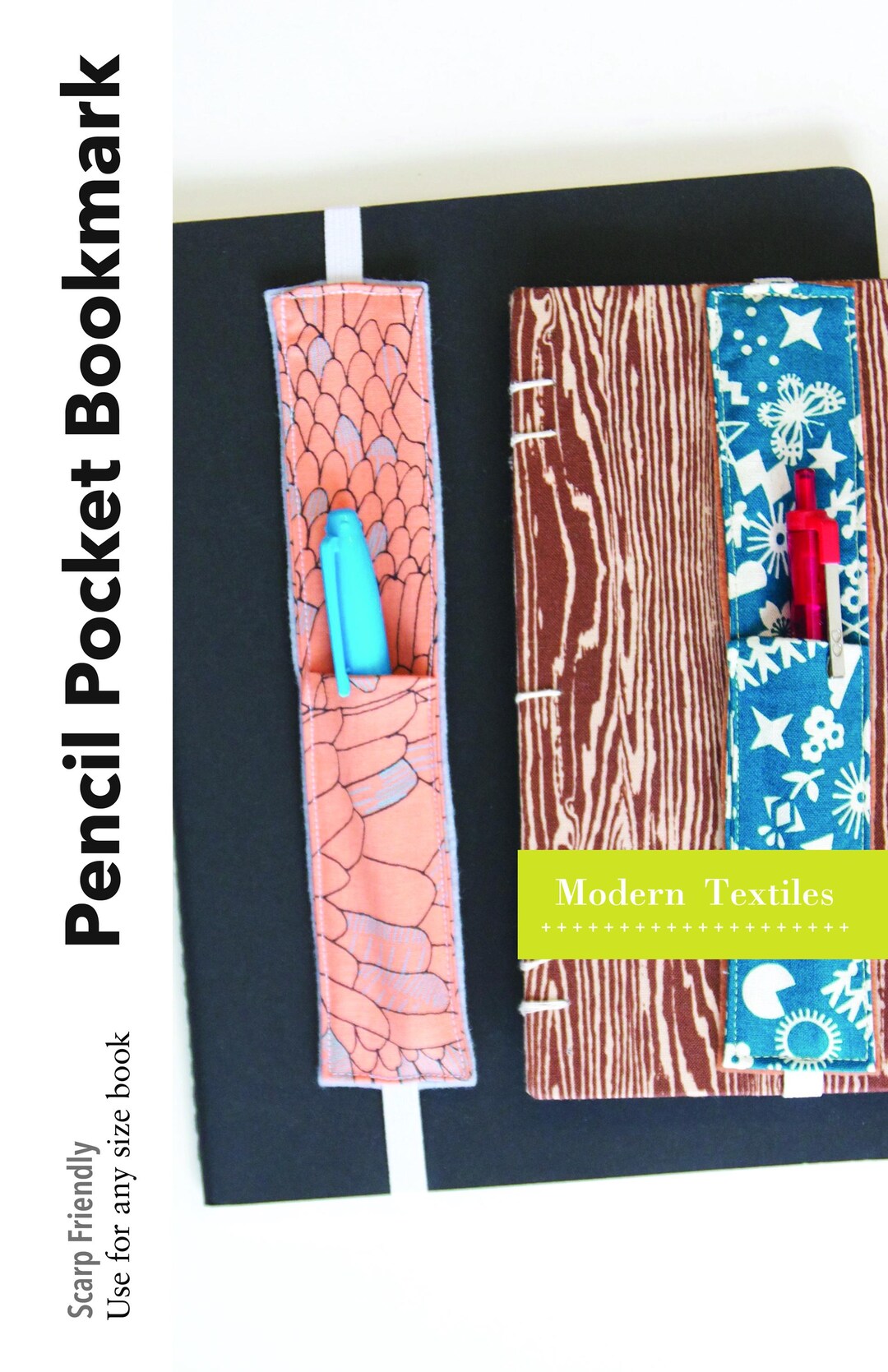 Pencil Pocket Bookmark PDF Sewing Pattern/ Beginner Sewing Pattern/kid ...