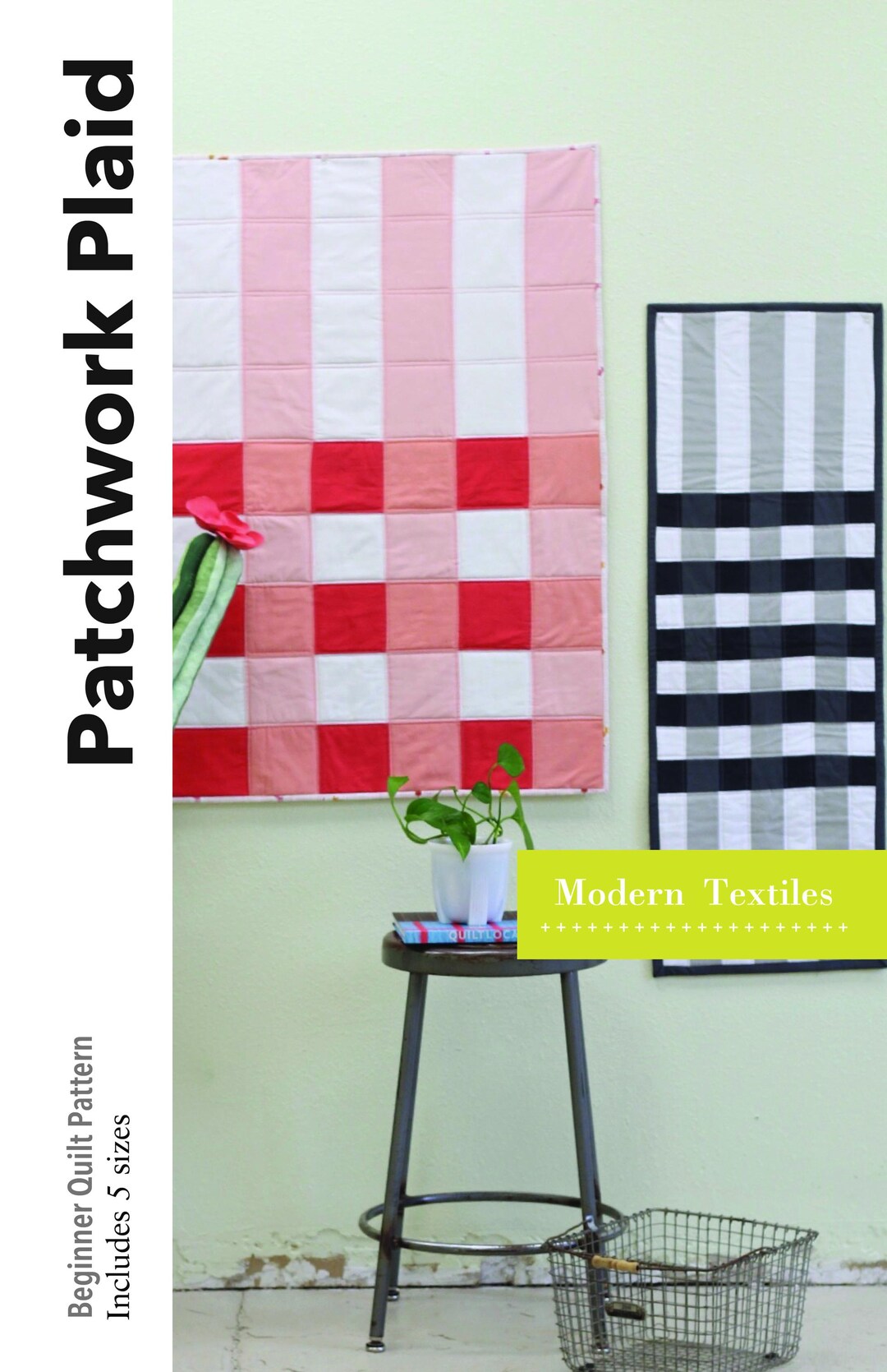 Patchwork Plaid PDF Quilt Pattern/ Interlocking Quilt Pattern/ Modern Quilt Pattern / Modern ...