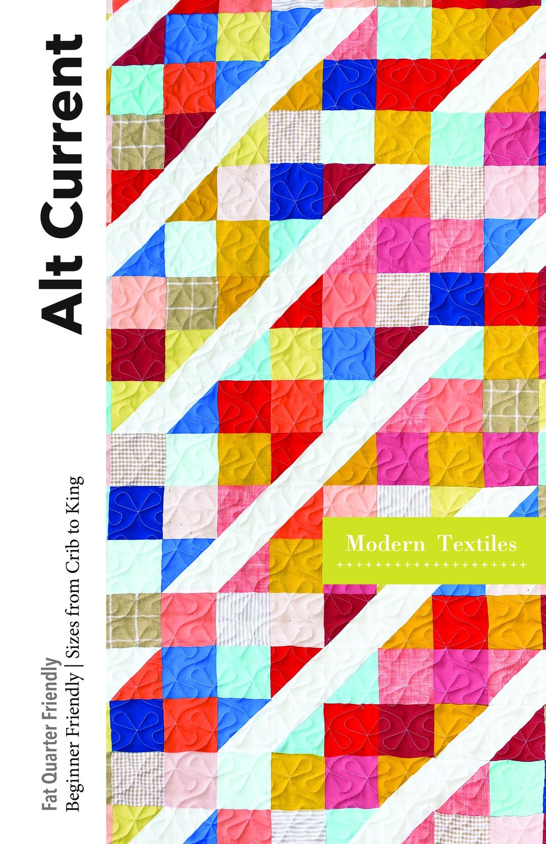 Alt Current PDF Quilt Pattern/ Patchwork Quilt Pattern/ Modern Quilt ...