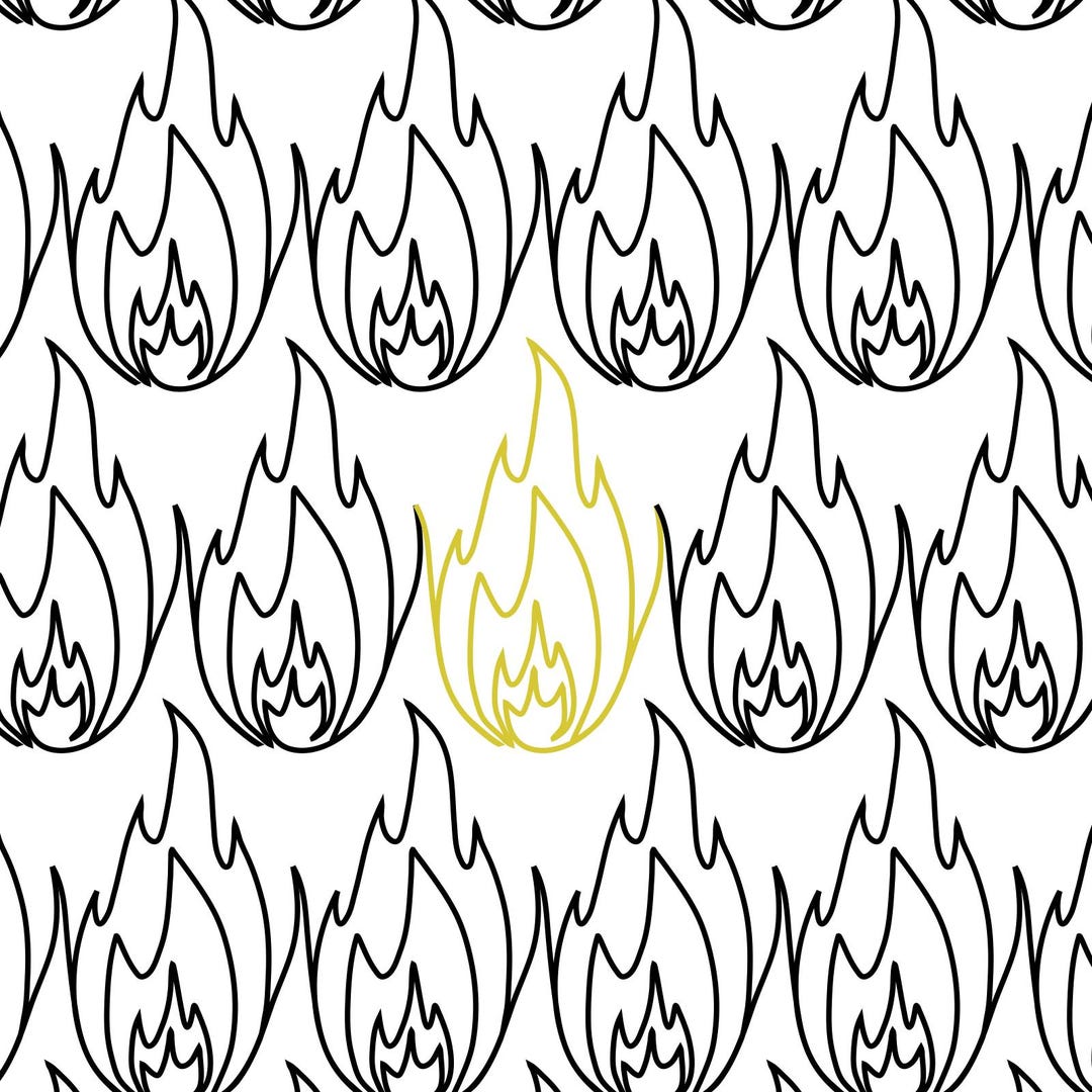 Fireball Fans E2E Digital Quilting Pantograph, Longarm Quilting, .bqm ...