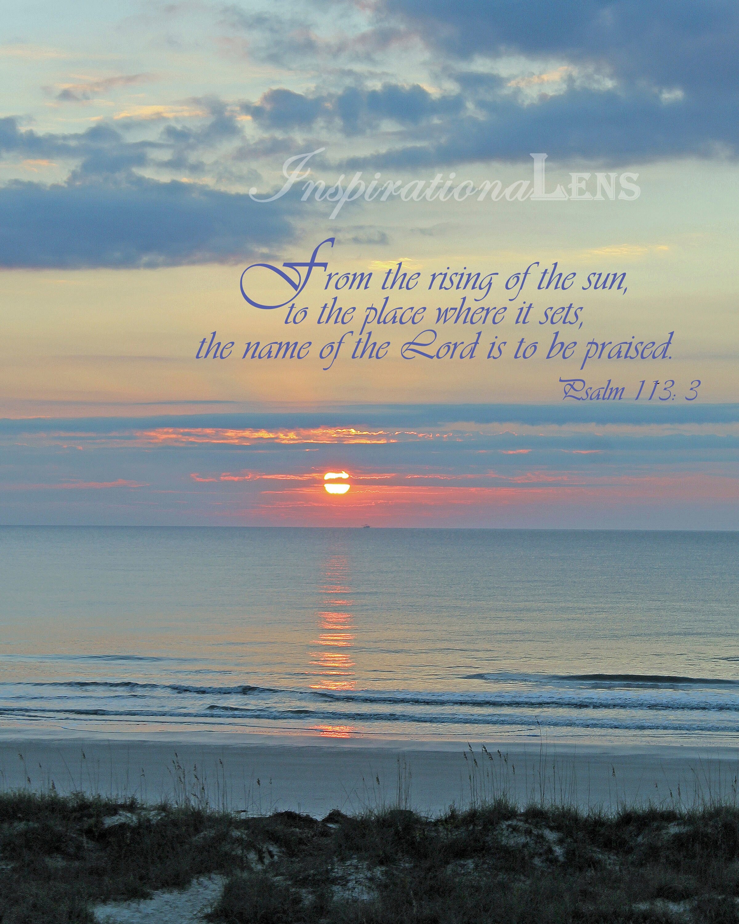 Scripture Wall Art Sunrise Photography, Hilton Head Island Sunrise ...