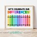 Celebrate Differences Poster Classroom Diversity Inclusion | Etsy