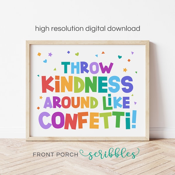 Positive Classroom Posters - Etsy