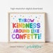 It's Cool to Be Kind Digital Download, Positive Kids Art, Playroom ...