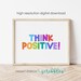 Growth Mindset Poster Pack, Positive Classroom Art, Inspirational Art ...