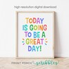 Positive Affirmations for Kids, Classroom Art, Motivational Poster ...