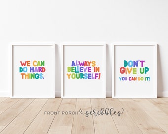 Kindness Matters Positive Classroom Art Elementary School - Etsy