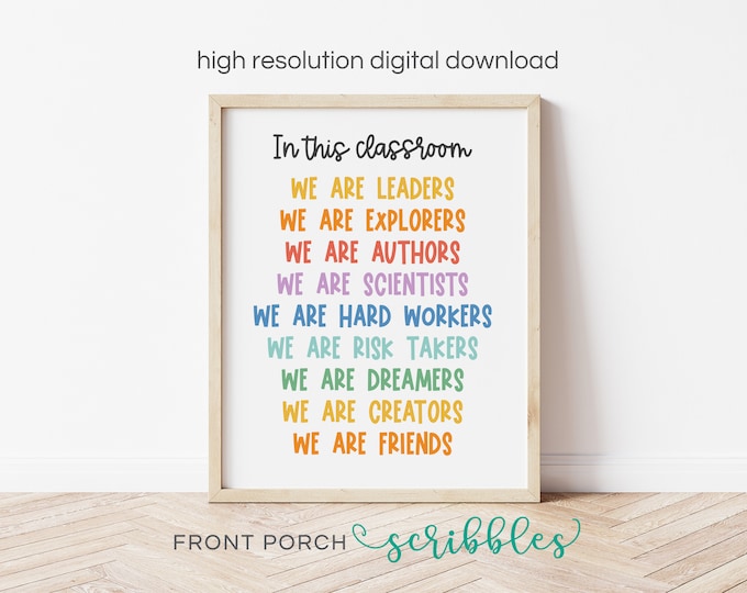 Future World Changers - Fun Classroom Art, Positive Growth Mindset ...