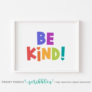 Positive Classroom Poster Pack, Growth Mindset, Be Kind, Homeschool ...