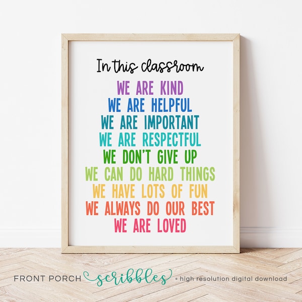 Classroom Teacher - Etsy