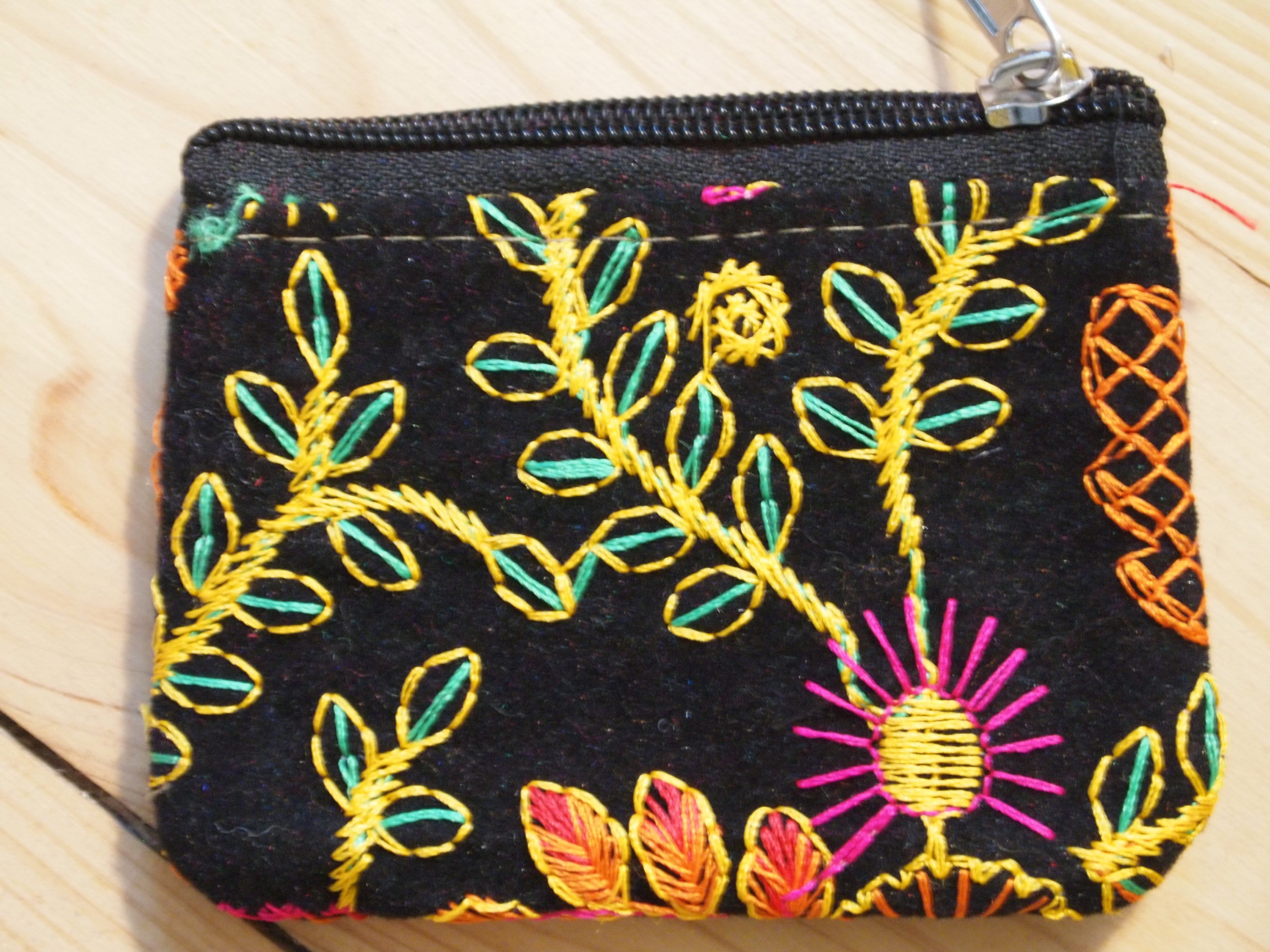 Mini Portemonnaie Geldbörse aus Stoff kleine Tasche | Etsy