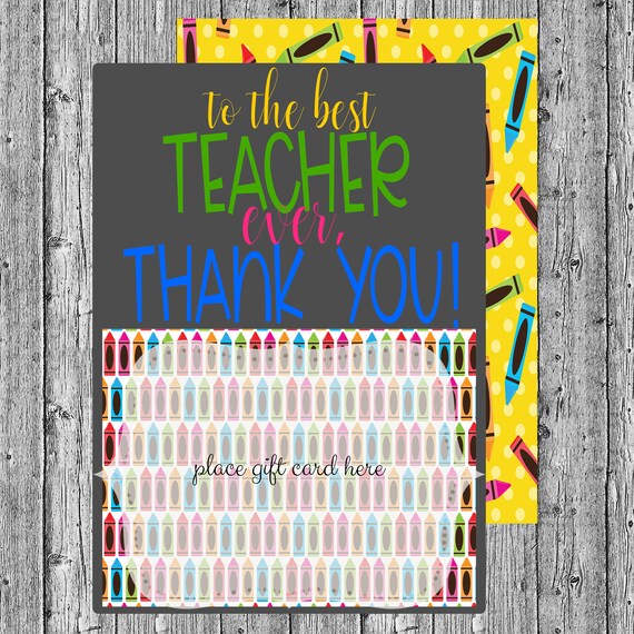 Teacher Gift Printables