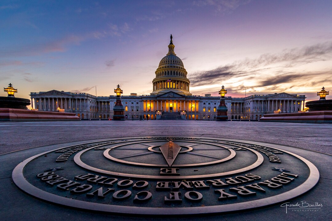 US Capitol * Compass in Washington DC 2024 - Etsy