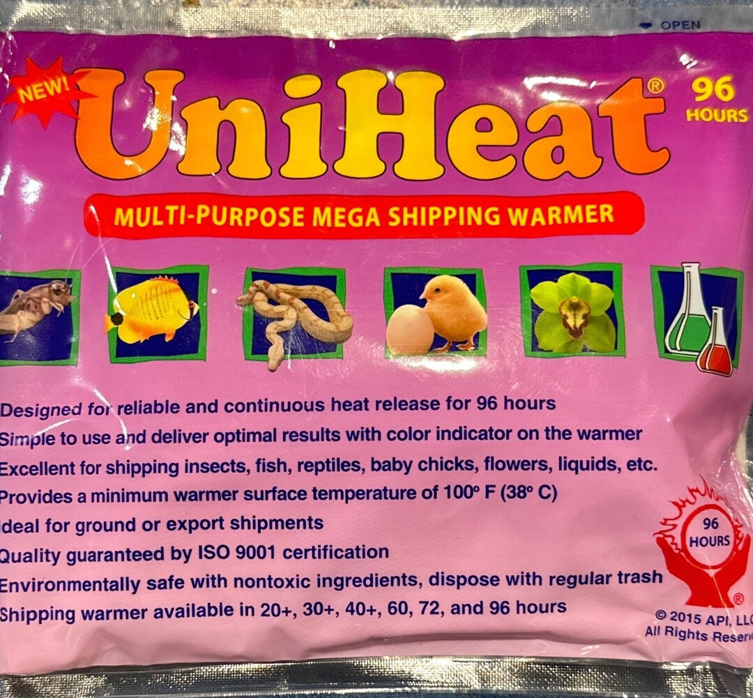 96 Hour Shipping Heat Pack Add On - Etsy