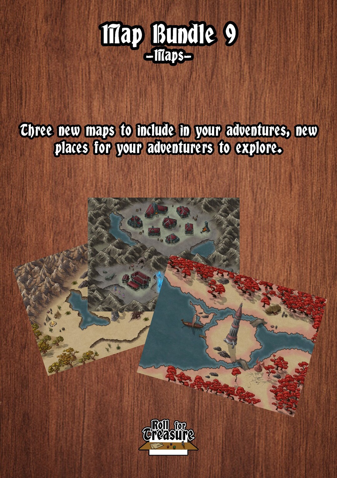 Maps Bundle 9 maps - Etsy