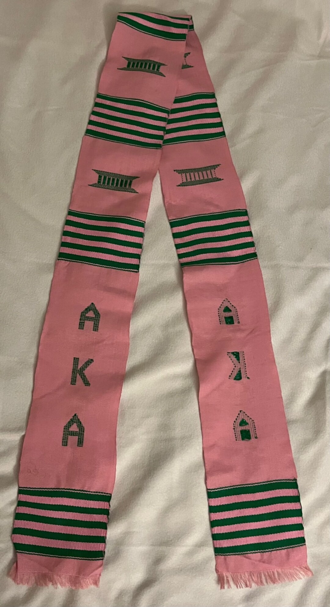 Alpha Kappa Alpha Sorority Stole - Etsy