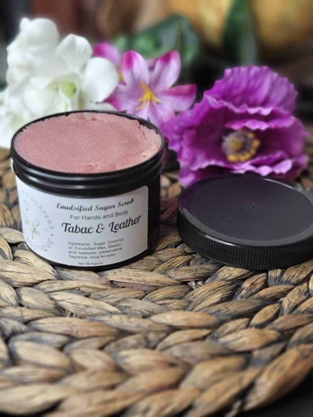 Tabac and Leather Emulsified Sugar 3 in 1 Body Scrub Sugar - Etsy