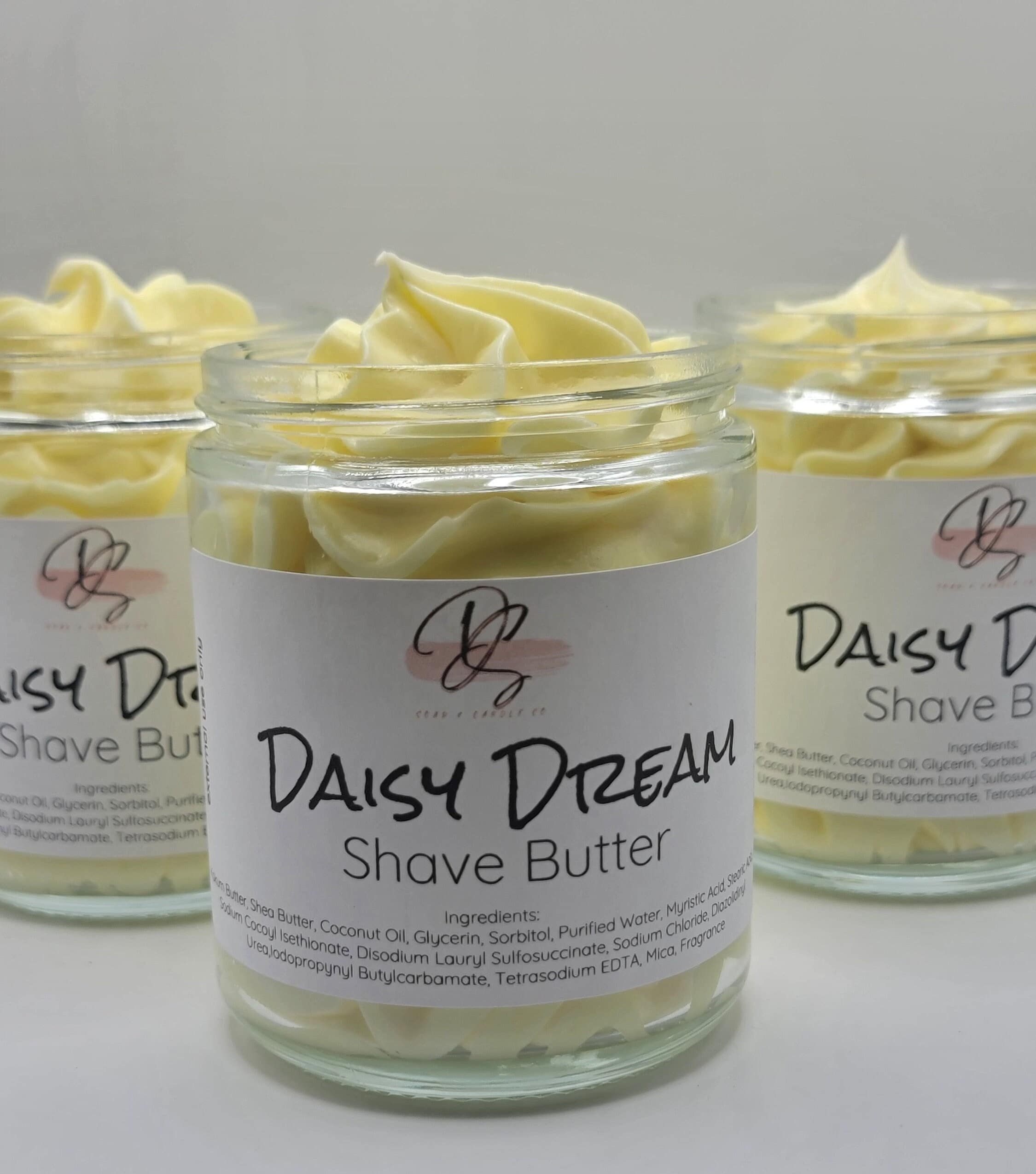 Whipped Shave Butter, Shaving Cream, 6oz Jar - Etsy