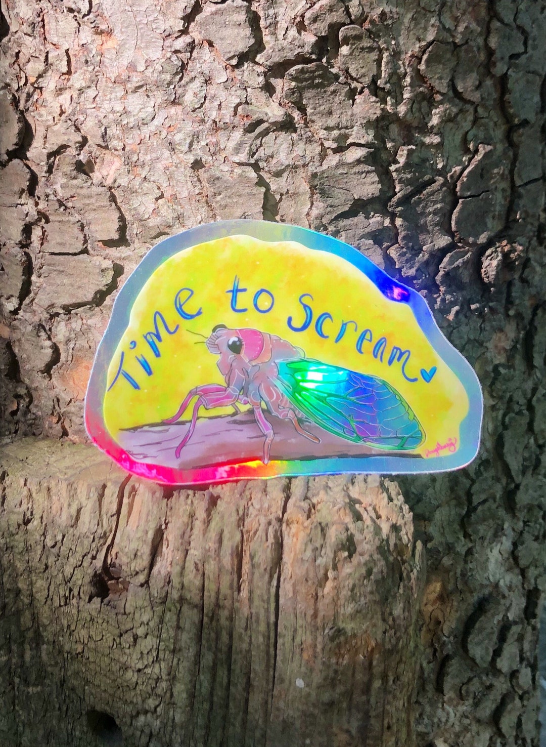 Cicada Stickers - Etsy