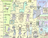 Printed Articulation Search & Find R Final Coloring Sheet - Etsy