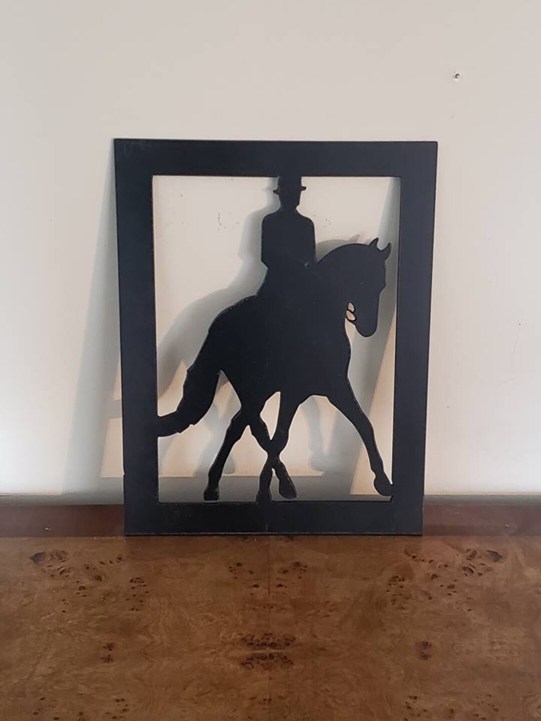 Equestrian Metal Dressage Decor/ Sign With Thick Frame - Etsy