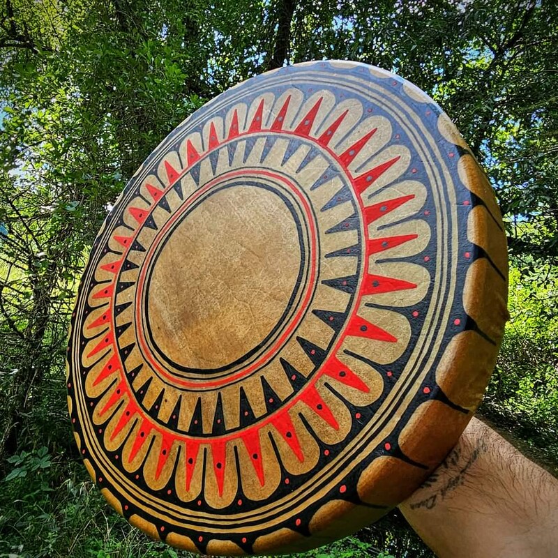 Animal Hide Drum - Etsy