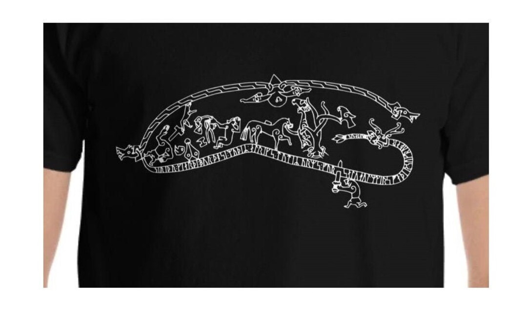 Sigurd Runestone Ramsung Ancient Norse Art T-shirt - Etsy