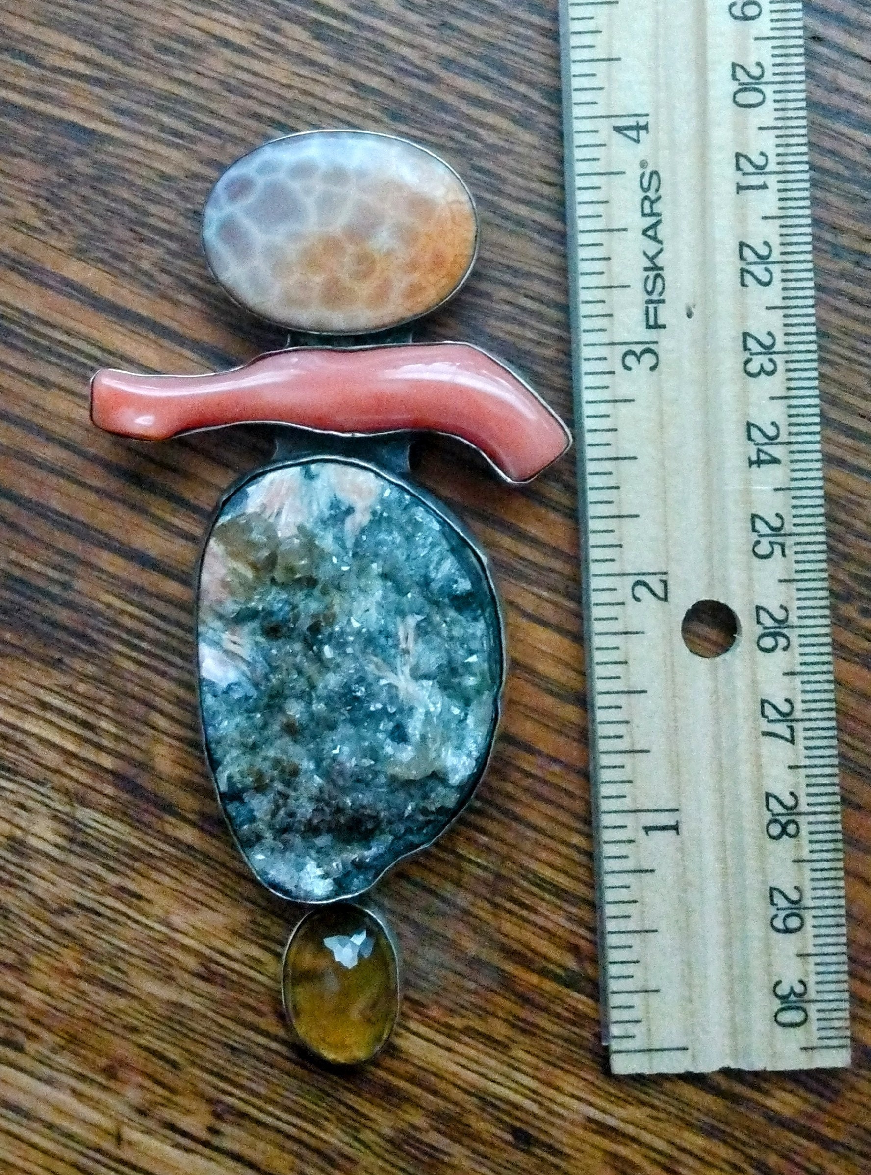 Vintage Amy Kahn Russell Pendant - Etsy