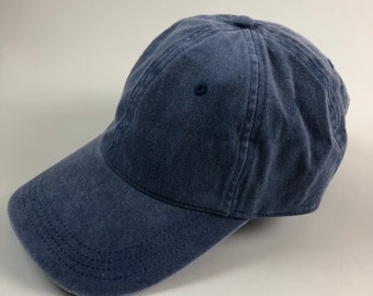 Denim blue hat | Etsy